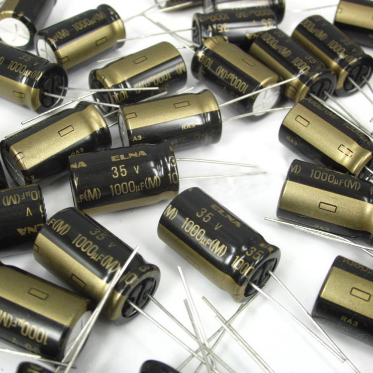 1PC ELNA 1000UF 35V OFC RA3 AUDIO Grade Electrolytic Capacitors 85℃ FOR ...